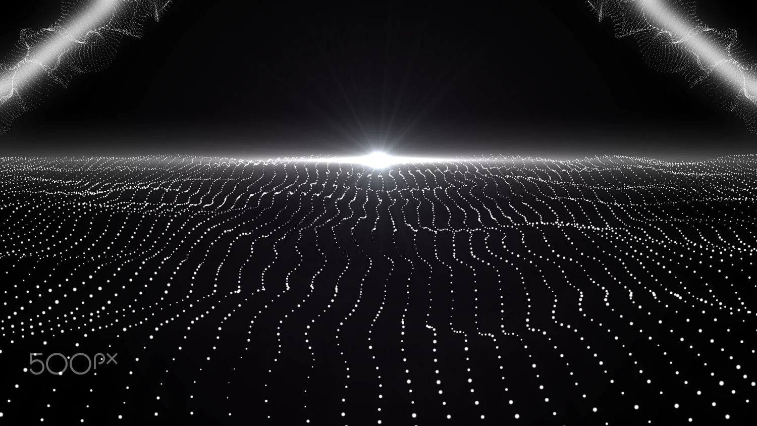 Particle animation of ocean with wind and waves by Roman Budnikov / 500px