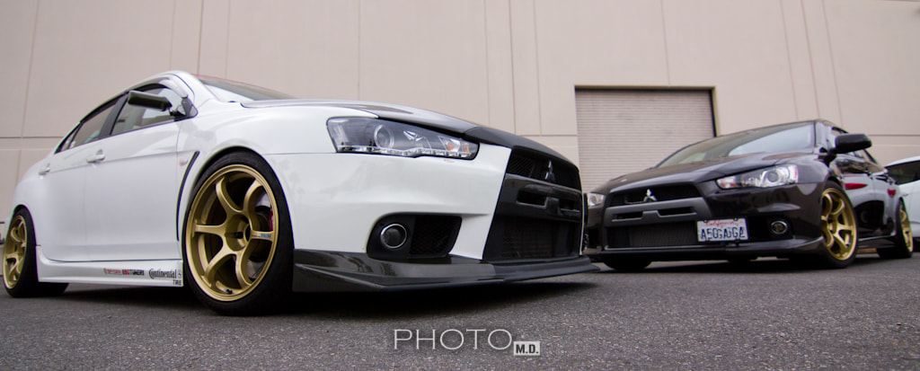 Team Ar-kan Ying Yang Evo's by Michael Dang | 500px