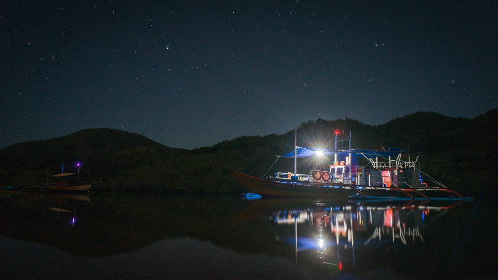 Banka Boat by Night by Ludvig Mattsson / 500px