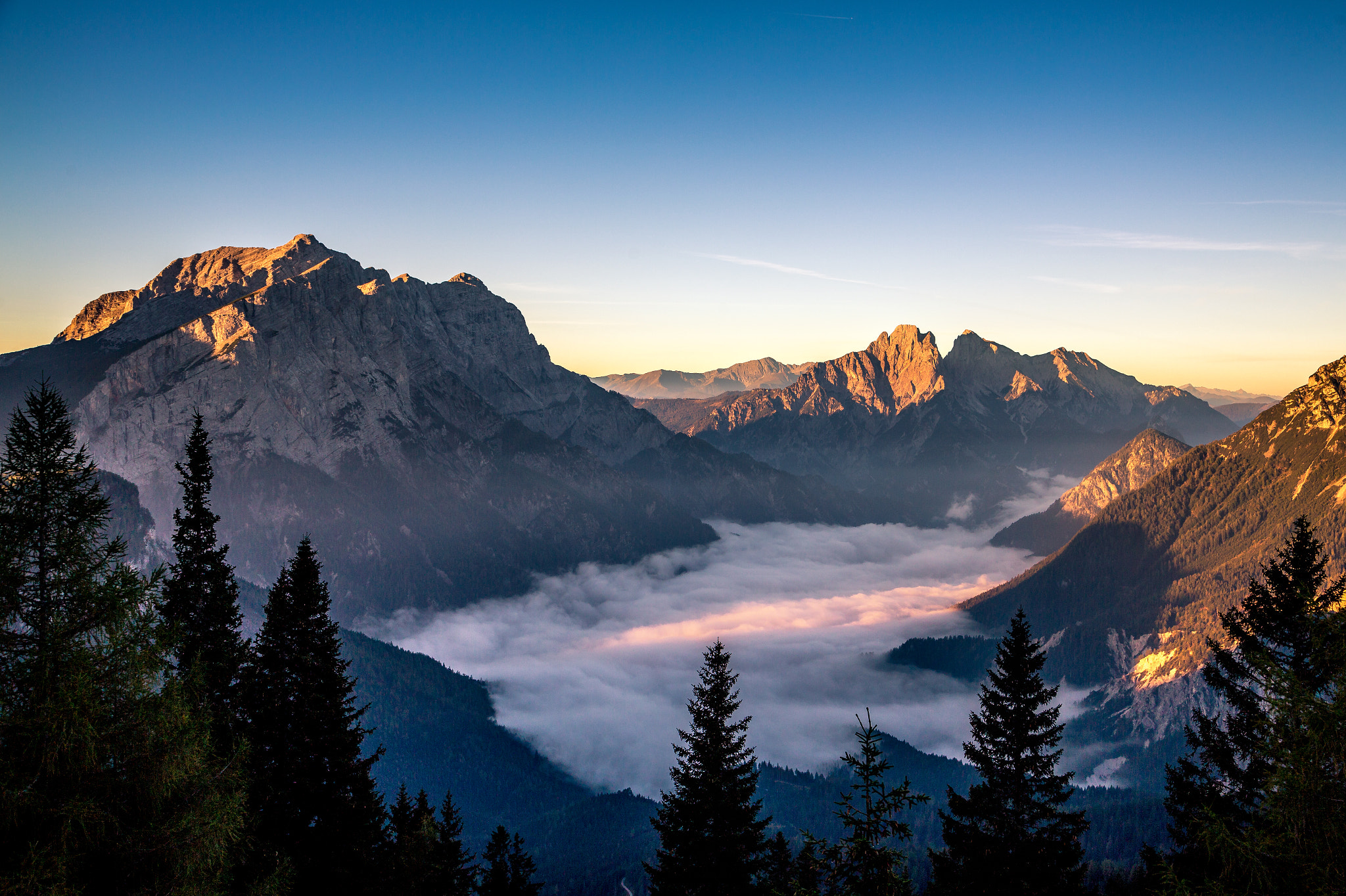 Majestic Mountain Sunrise | landscape photo by Andreas Binder | 500px