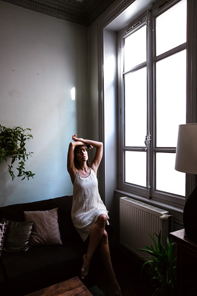 Quiet Reflection in Soft Light | people photo by Ludivine Nakedcat | 500px