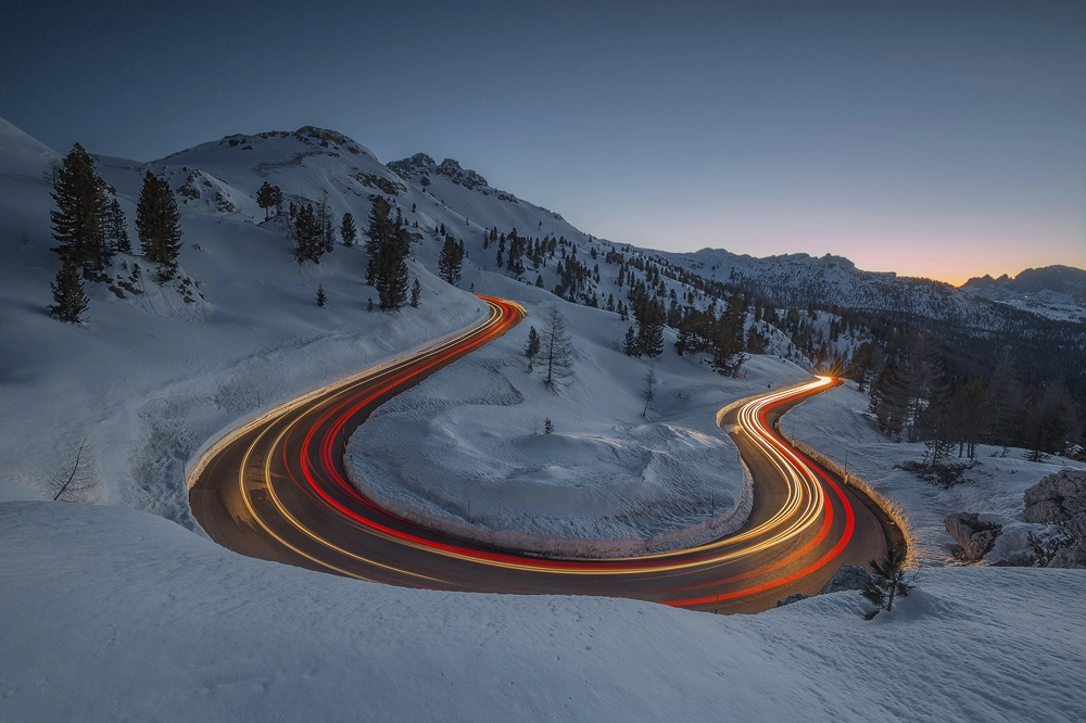 Light trail by Dino Marsango / 500px