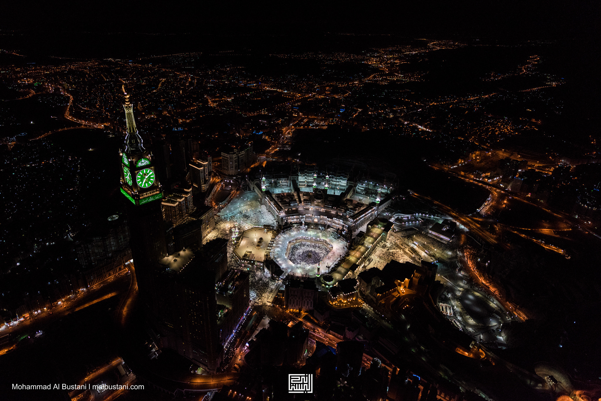 Makkah City From The Air By Mohammad Albustani 500px
