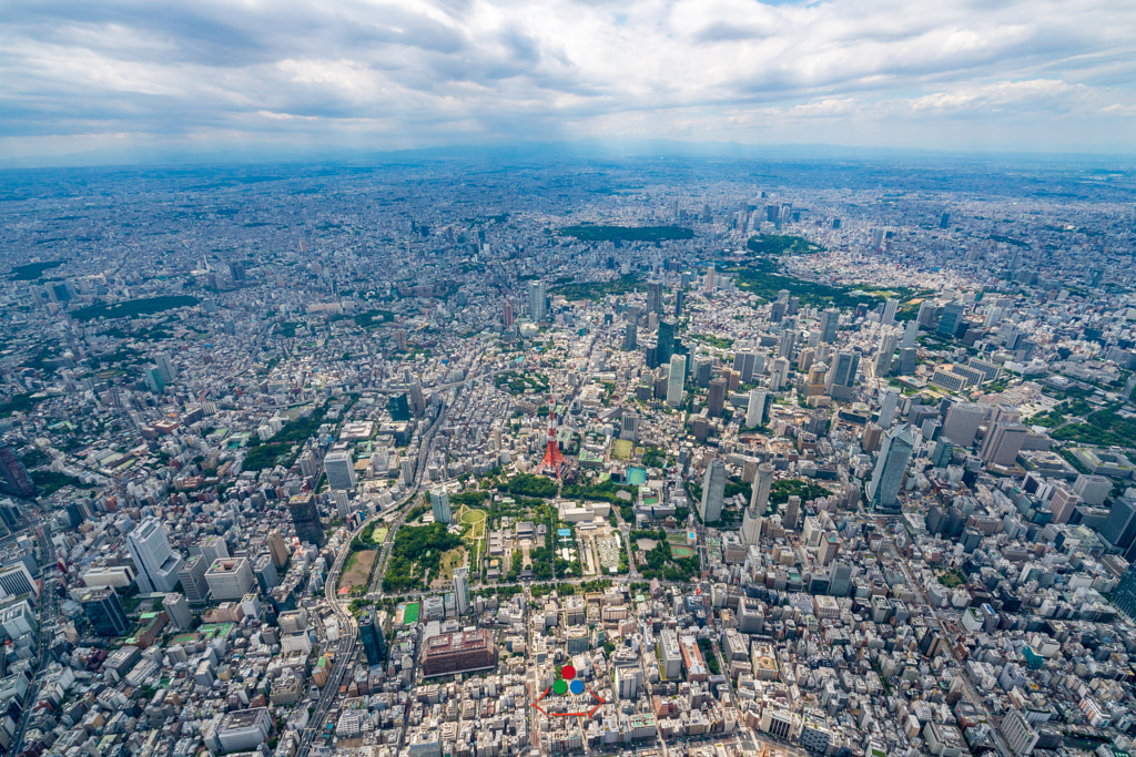 Tokyo Bird's EyE VIEW from 1,000m by Masaki Hani / 500px