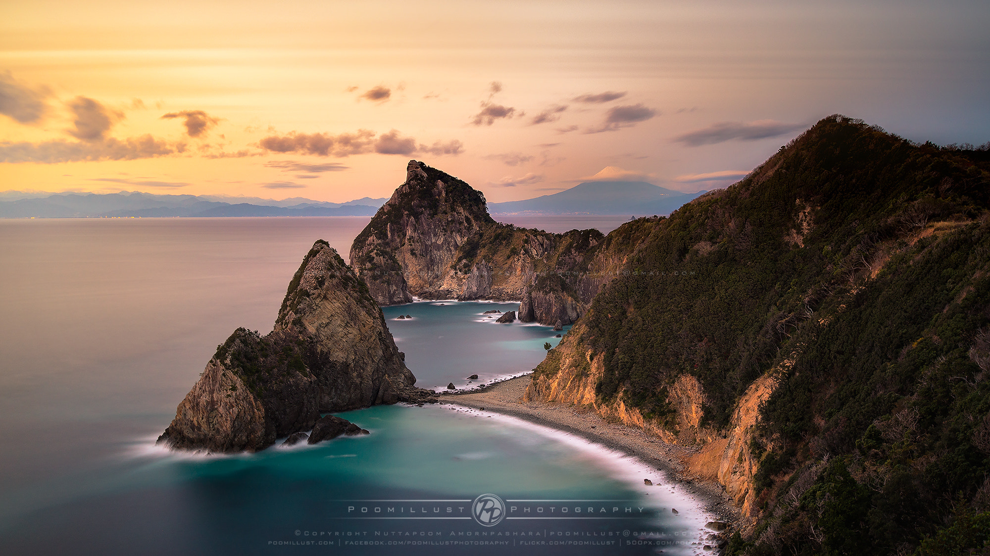 Dramatic Coastal Landscape at Sunset | landscape photo by Nuttapoom ...