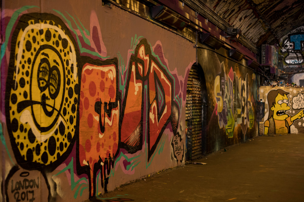 Graffiti in the Leake Street Tunnel by Steph Dawson / 500px