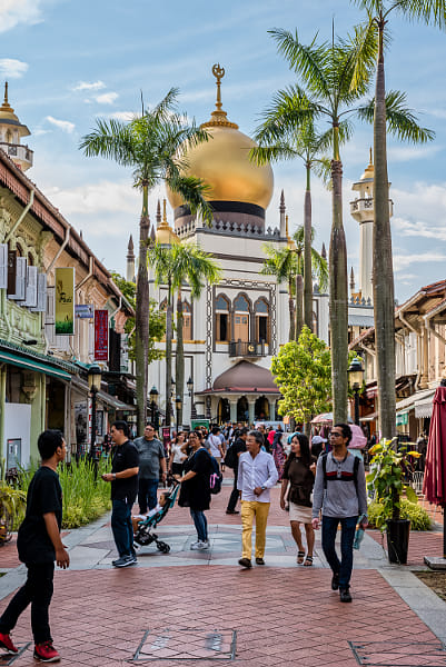 Vibrant Street Scene in Singapore | city photo by Javan Ng | 500px