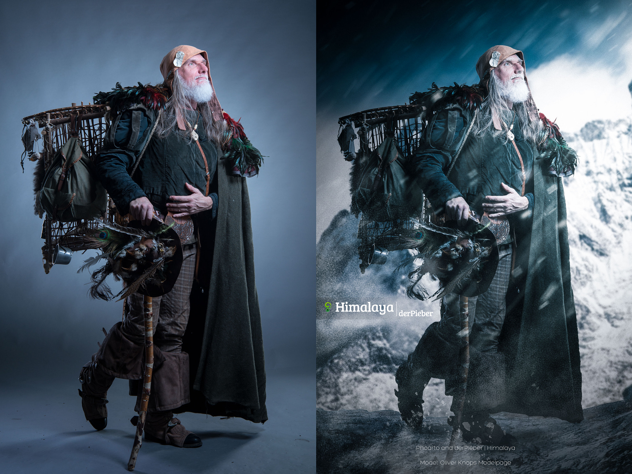 Himalaya before after by der Pieber - Composer | Graphic | Illustrator ...