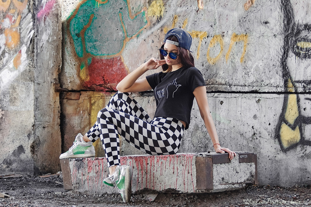 The girl and the old factory by Denis Bachurin / 500px