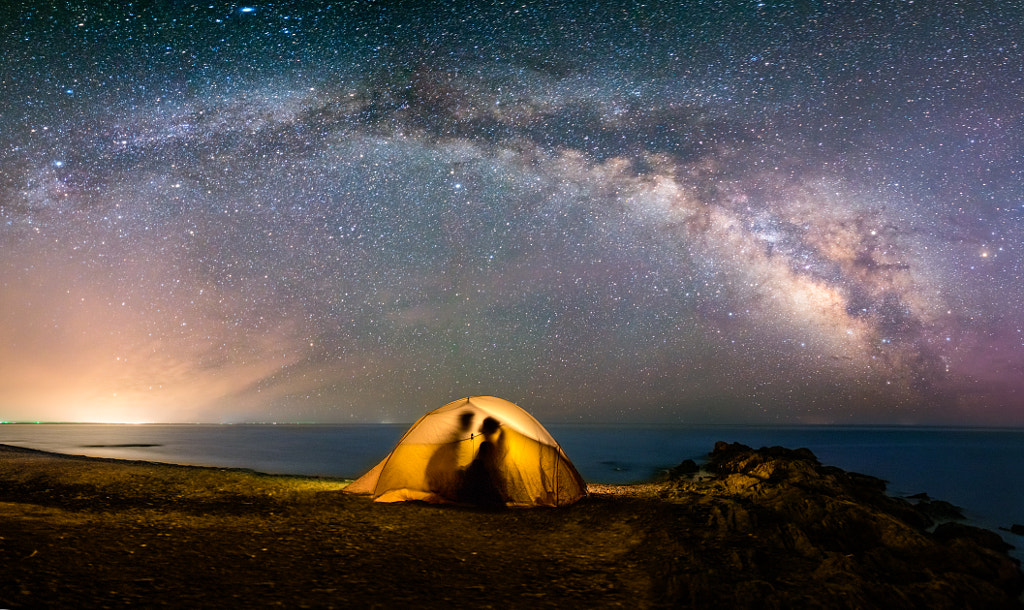 couple under the milky way by Sou1 Vision / 500px