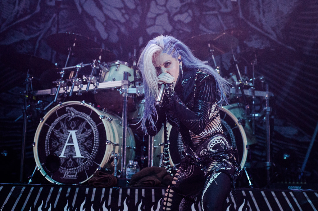 Alissa White-Gluz of Arch Enemy by Athanasios Maikousis / 500px