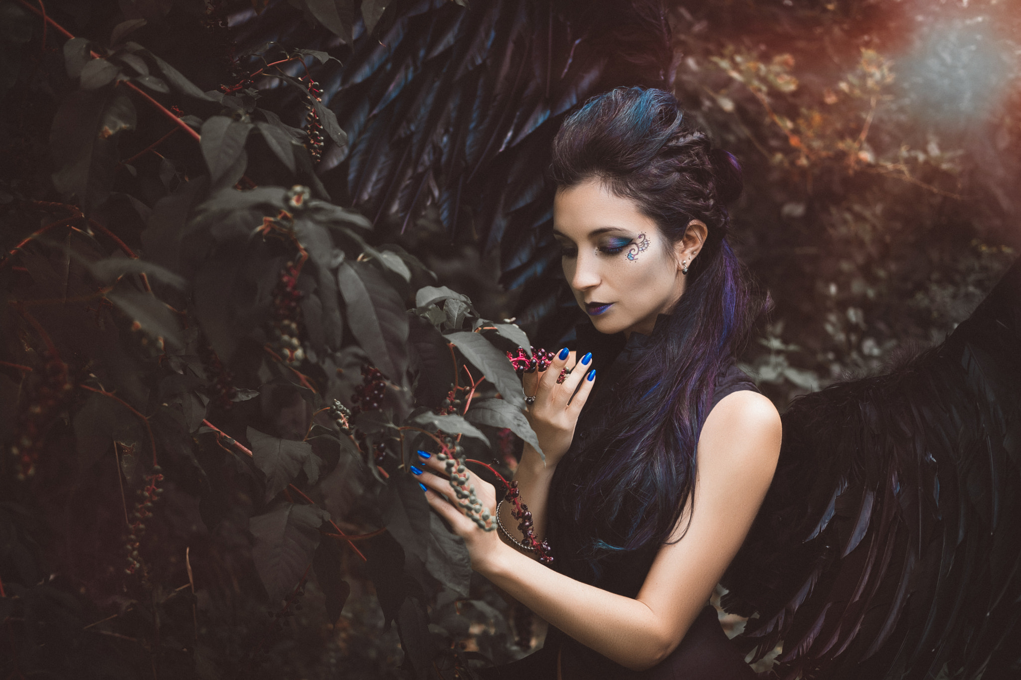 angel in garden by John Dunnigan / 500px