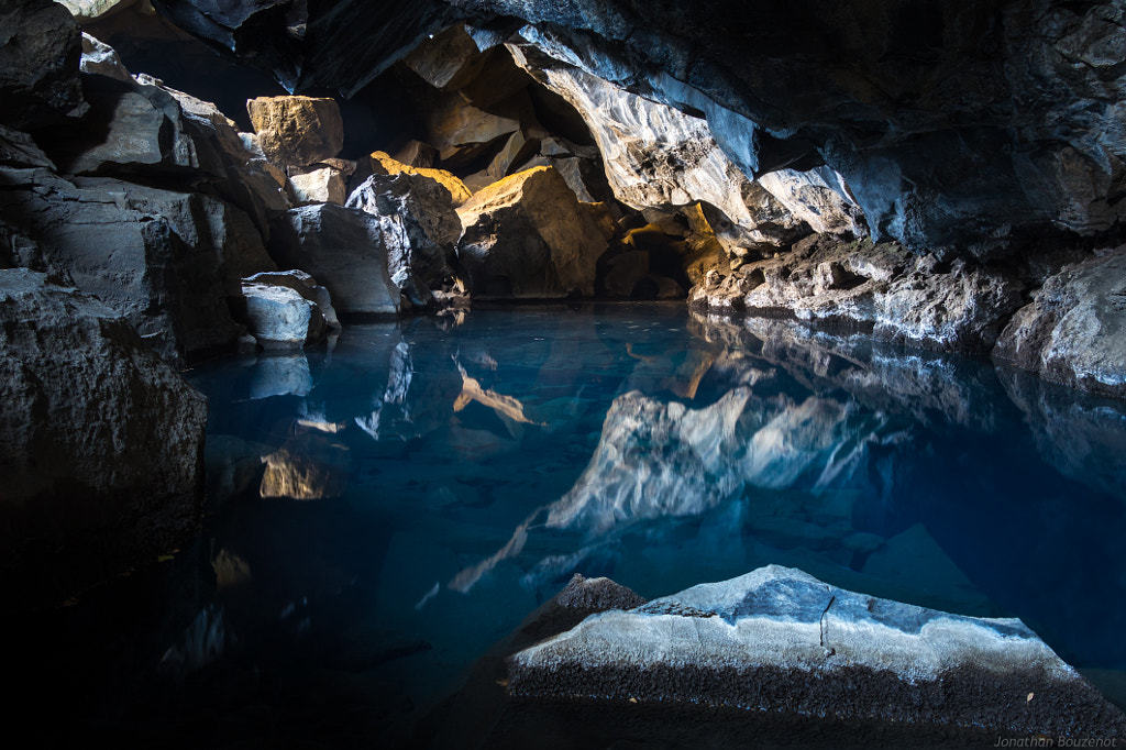 Grjótagjá-cave by Jonathan Bouzenot / 500px