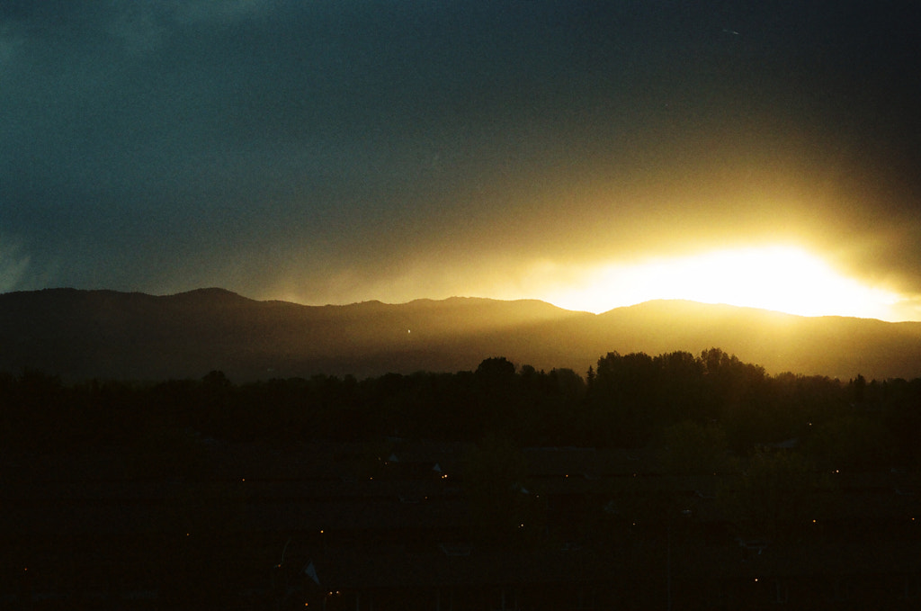 Sunset Ft Collins Colo Late 80s by Jonathan Wheeler / 500px