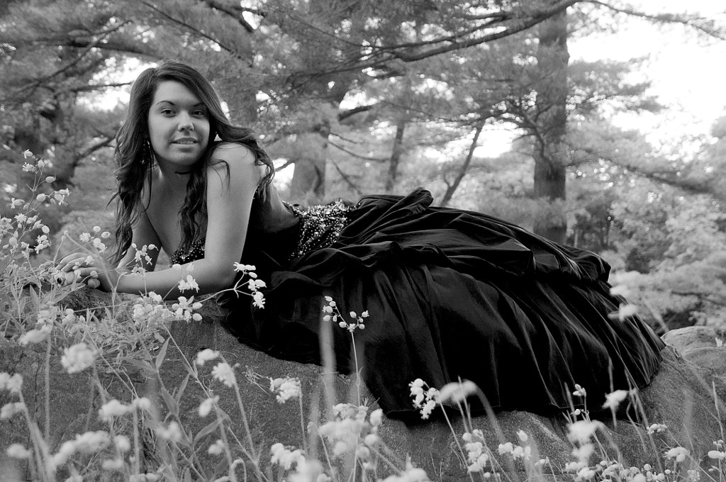 Marie Joe and the wildflowers by Denis Savoie / 500px