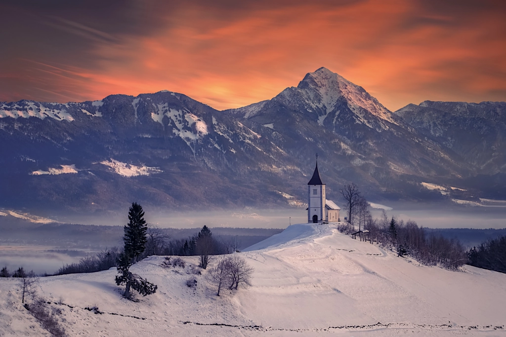 The Church in Jamnik by Angela Chong / 500px