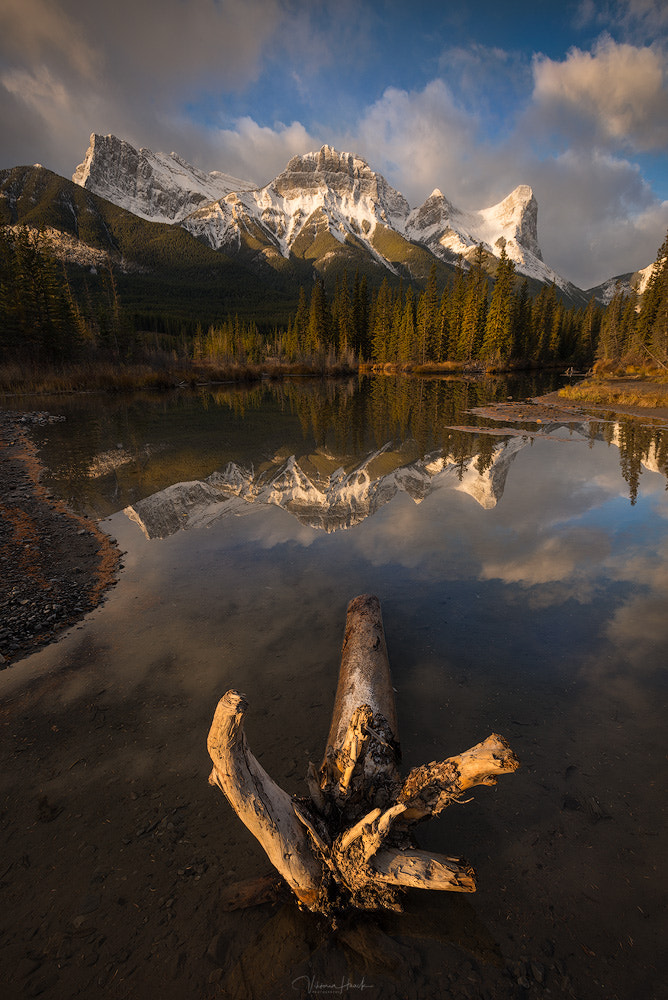 Majestic Mountain Reflection at Dawn | landscape photo by Viktoria ...