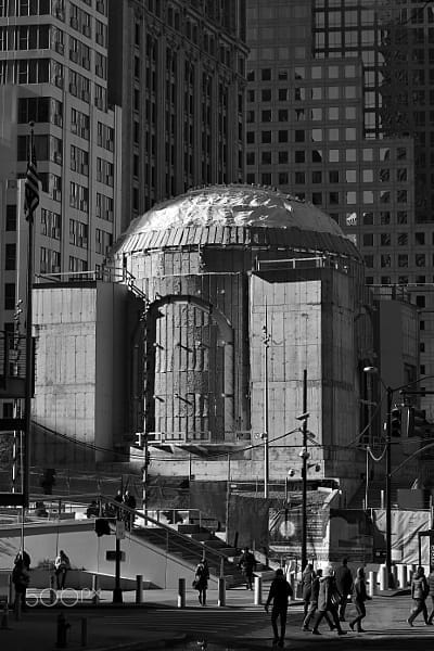 St. Nicholas Greek Orthodox Church; Back at WTC by Steve Newman / 500px