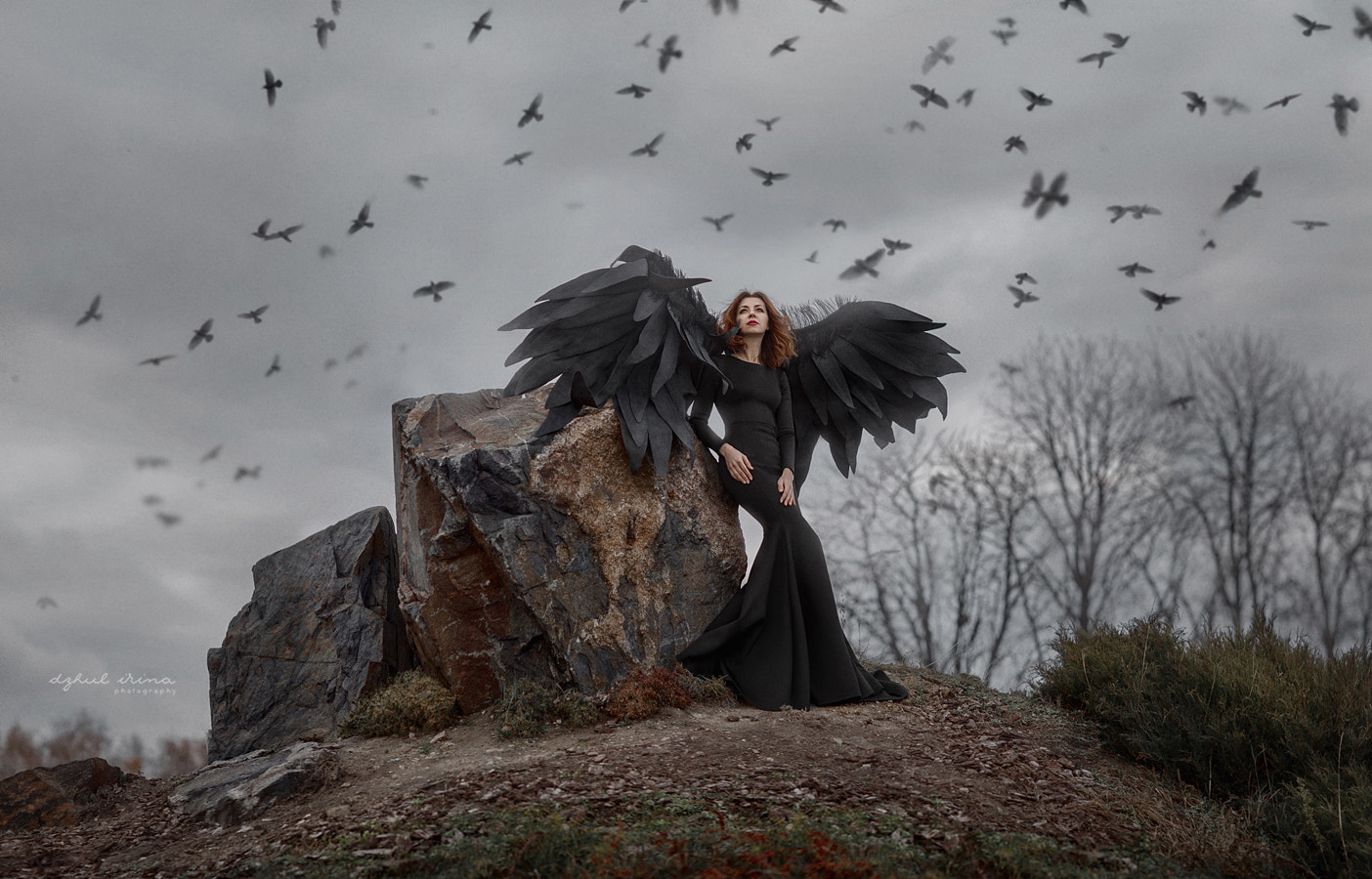 Lady crow by Irina Dzhul / 500px