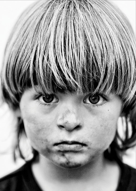 Black and white children portraits by Milla S / 500px
