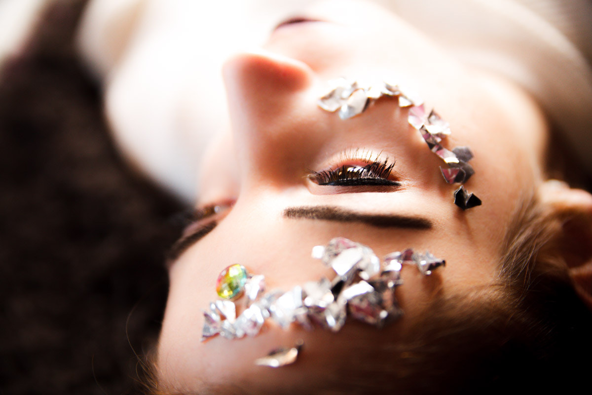 Liz Model Face in Color by Elmar Woelm / 500px