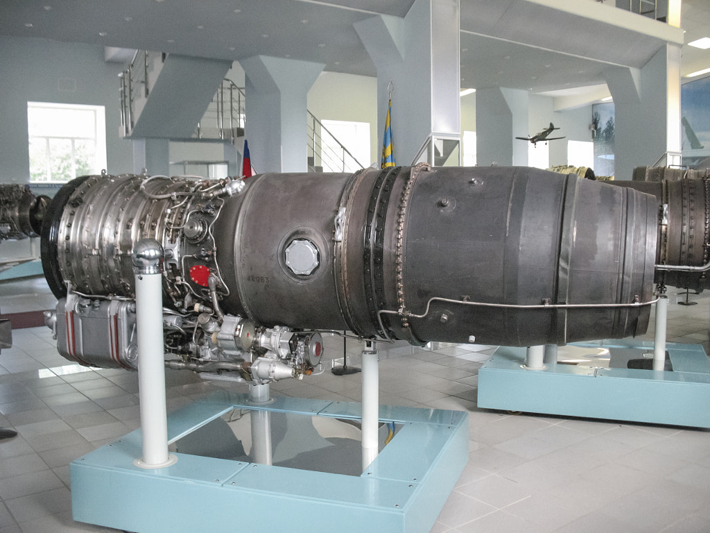 Museum of the history of aircraft engine building. Aircraft engines on ...