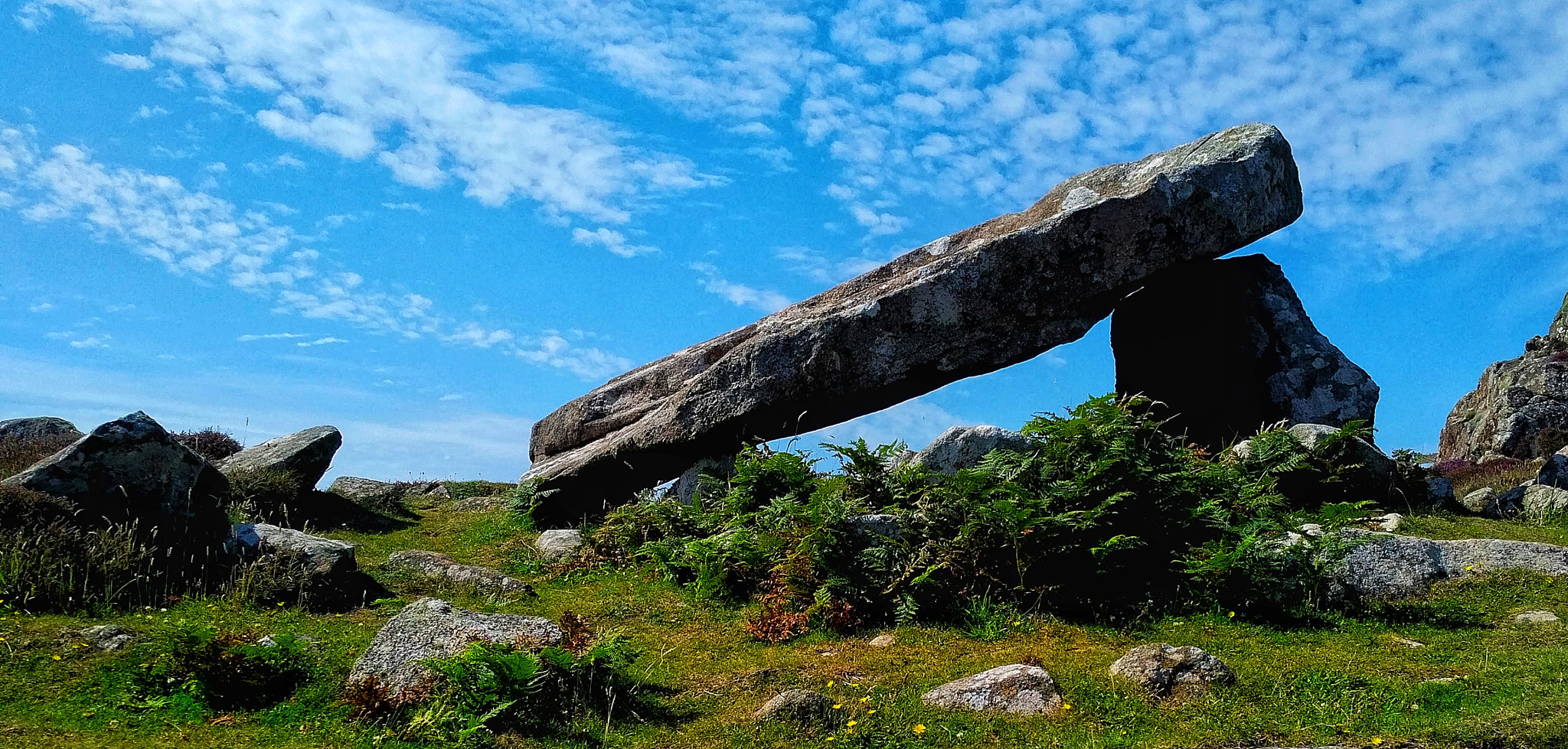 Ancient Stone Formation Under Blue Sky | landscape photo by Ian Malcolm ...