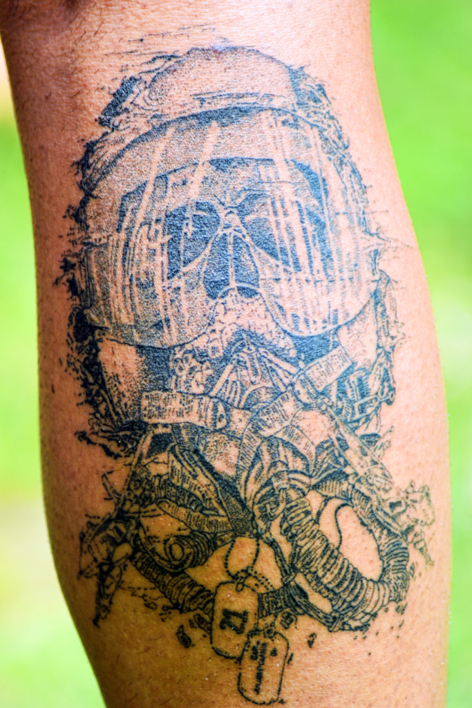 WWII Skull Tattoo by Alejandro Polanía / 500px