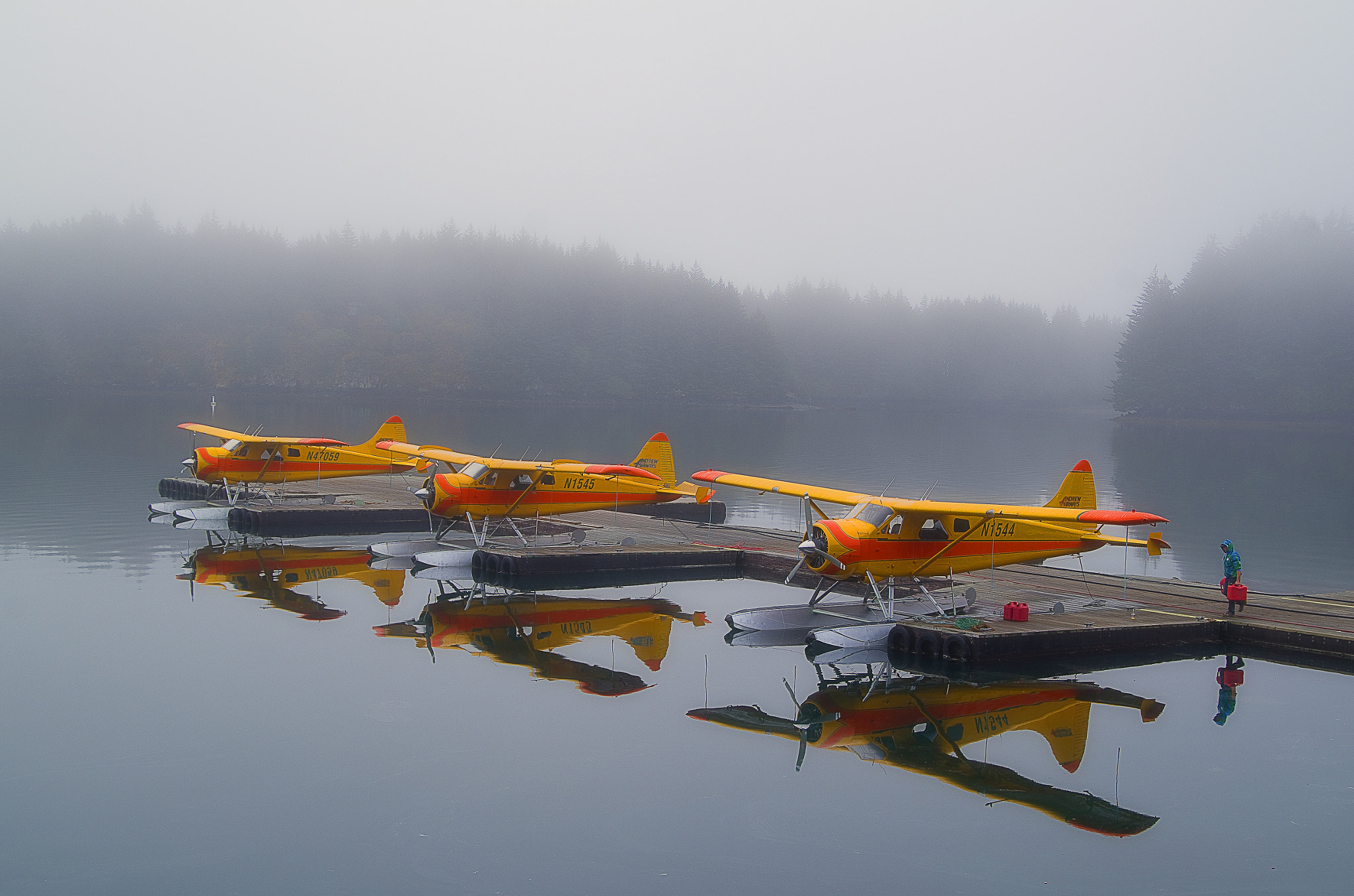 Float Planes, Kodiak Alaska by Mike Haskins / 500px