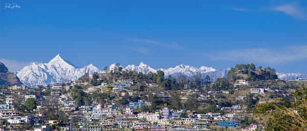 Mountain Town Under Clear Sky | landscape photo by Ravi Tamta | 500px