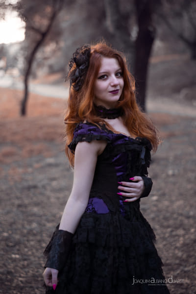 Gothic Inspired Fashion in Nature | people photo by jad.fineart ...