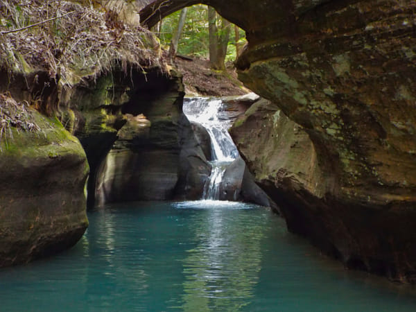 Hidden Grotto Waterfall | landscape photo by Doug Wensink | 500px