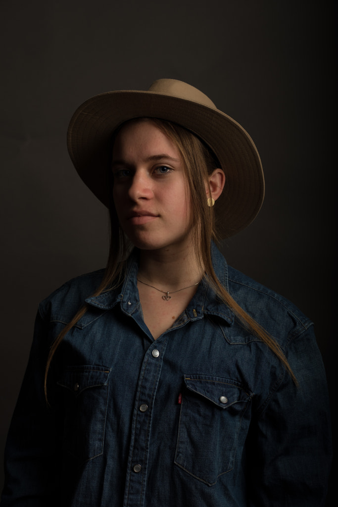 Noémie cowboy by Franck Leclerc / 500px