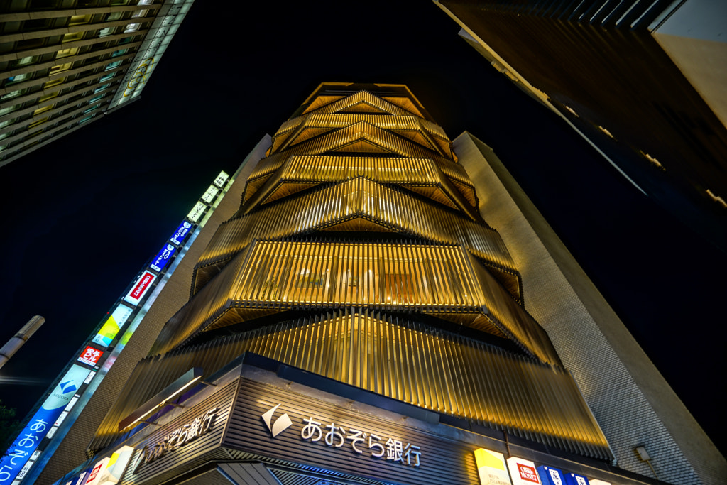 Gold Building in Tokyo by Sameh Refat / 500px
