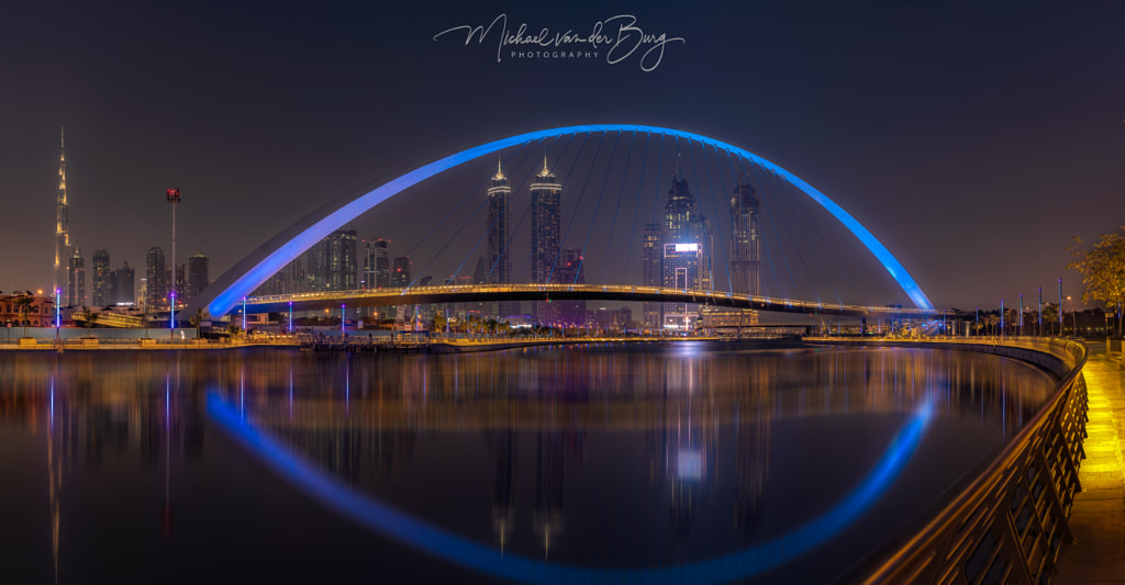 Tolerance Bridge - Al Jadaf Dubai canal by Michael van der Burg / 500px