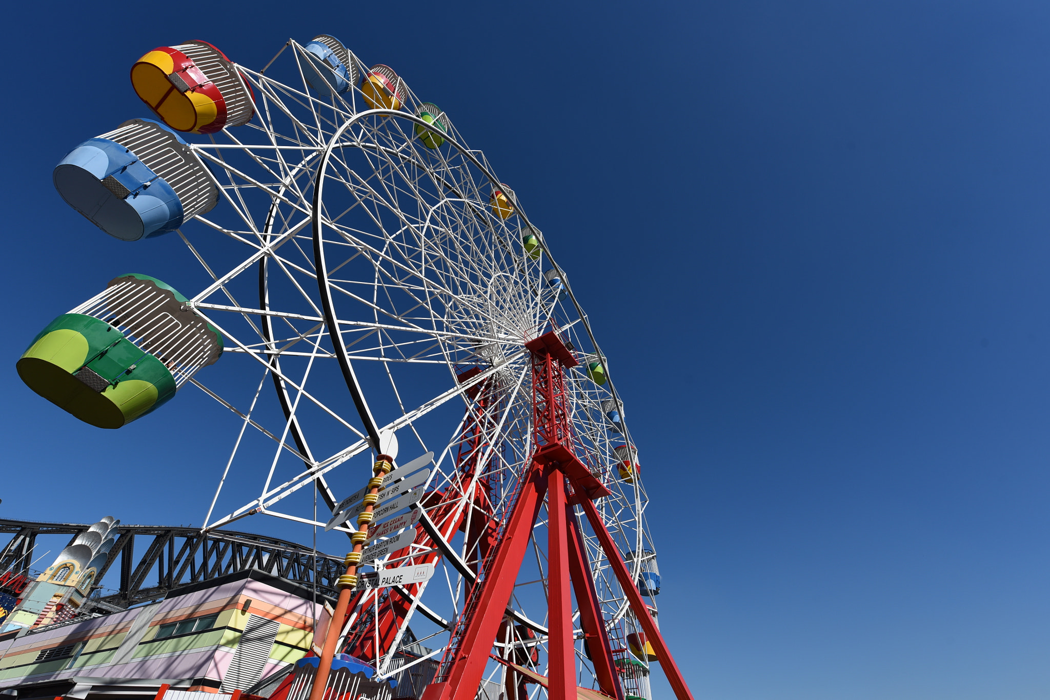 Amusement Park Under Blue Sky | city photo by Ricky Yau | 500px