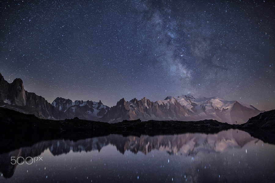 Milky Way on Mont Blanc by Roberto Sysa Moiola / 500px