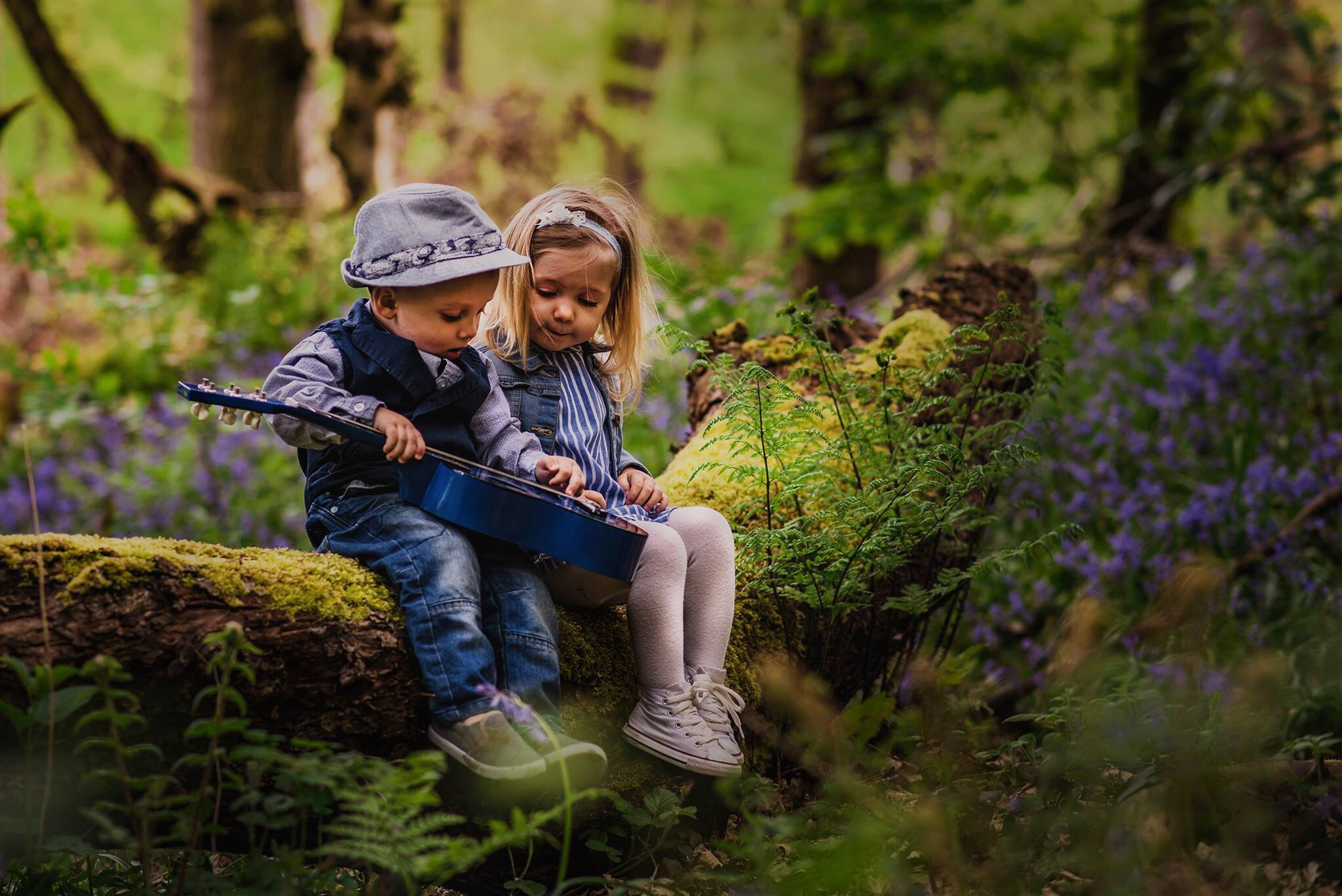 Childhood Wonder in the Woods | people photo by Marta Szulc | 500px