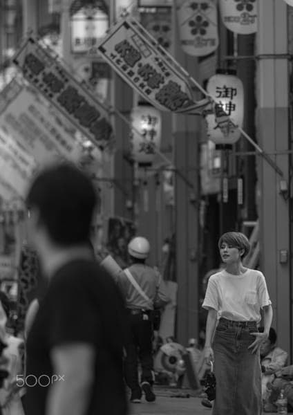 People in a Bustling City Alley | city photo by sono sheet | 500px