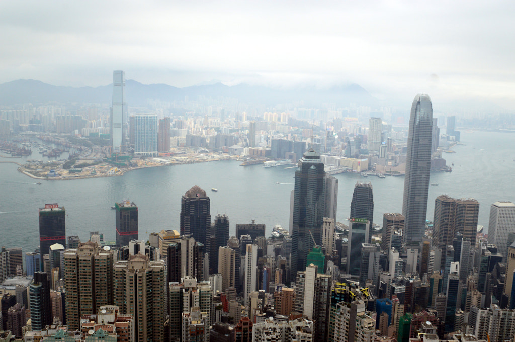 A view of Hong Kong from Victoria Peak by J B / 500px