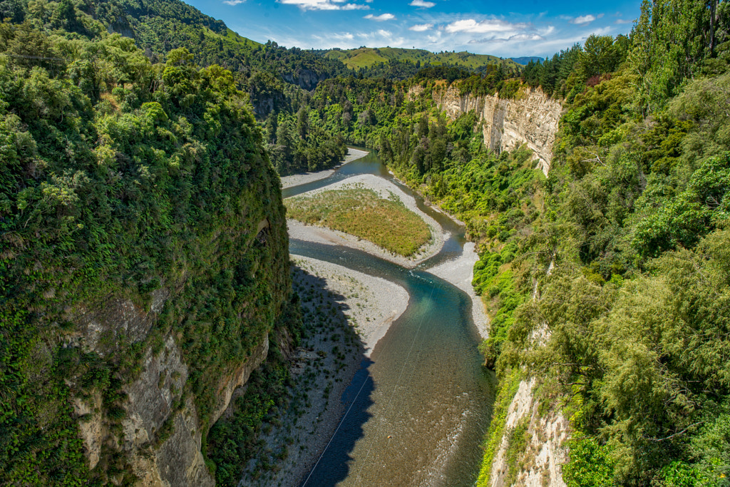 Rangitikei river running through The Canyon by Stewart Watson / 500px