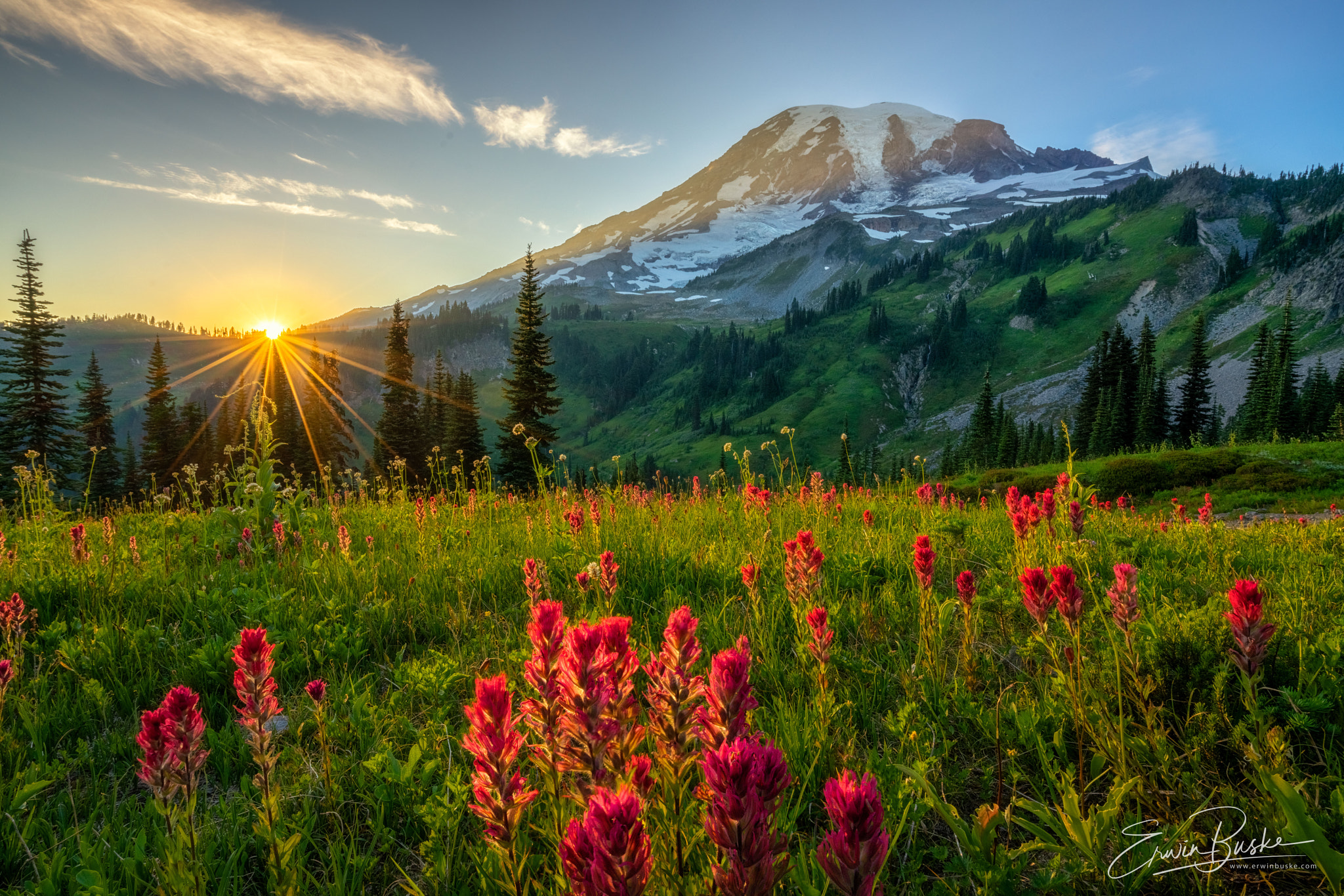 Mazama Paint Brush Sunset by Erwin Buske / 500px