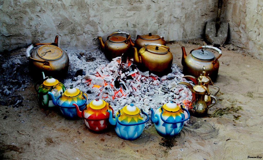 Traditional Way Of Makin Tea - Qatar by Samim Qazi / 500px
