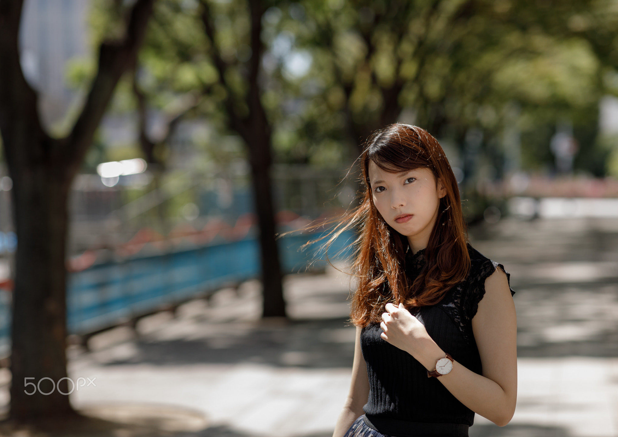 Urban Serenity of a Young Woman | people photo by sono sheet | 500px