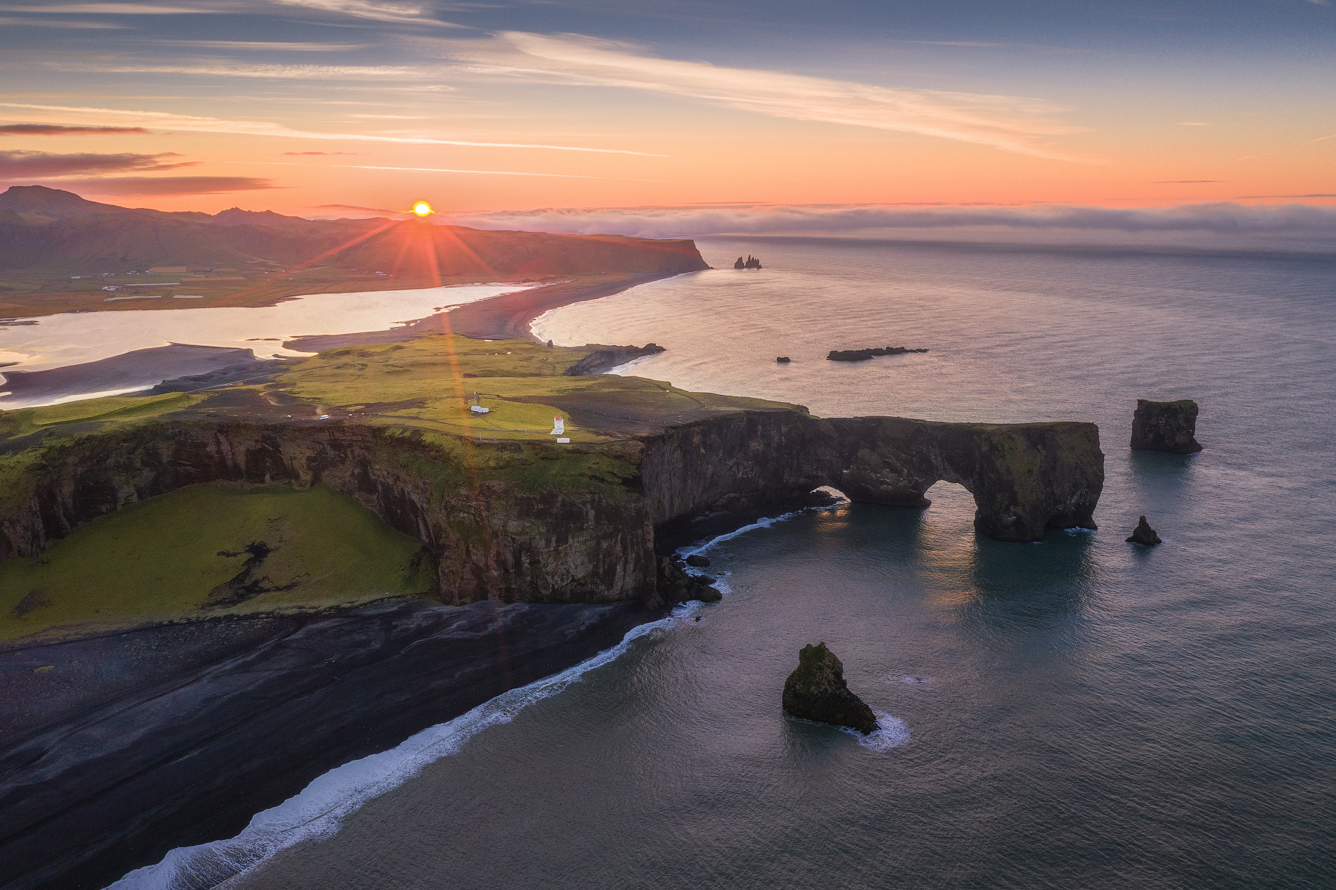 Aerial View of Dyrholaey by Iurie Belegurschi / 500px