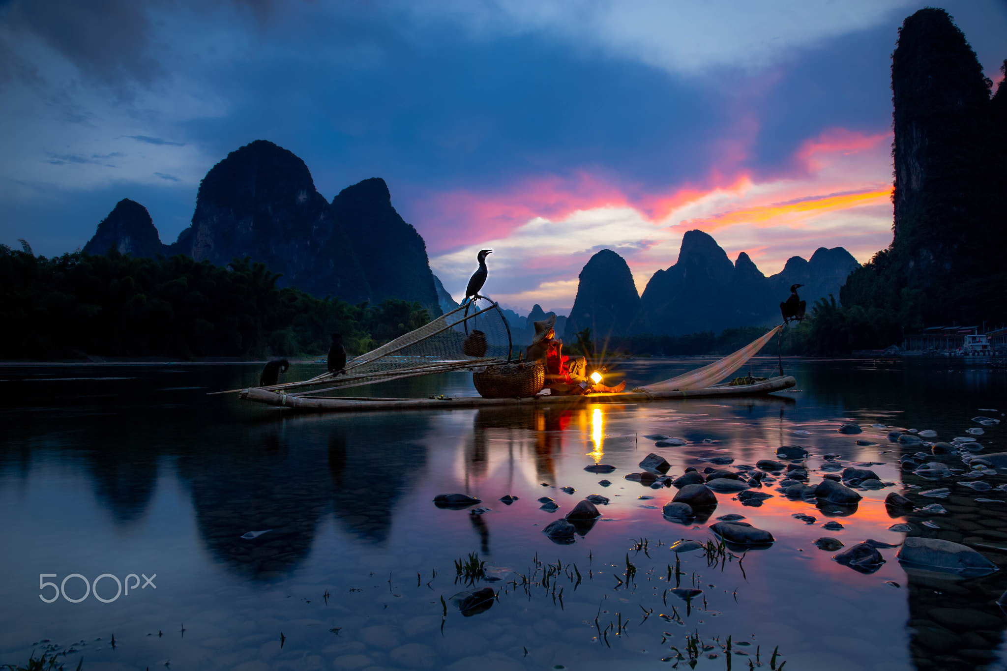 The last fisherman by Jack Zhou - Guilin Photography Inspiration | 500px