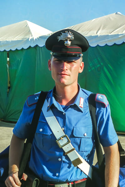 Italian Police Officer in Uniform | people photo by Jeff Manes | 500px