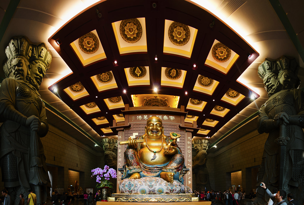 Buddha at Chung Tai Chan Monastery by Nigel Callinan / 500px