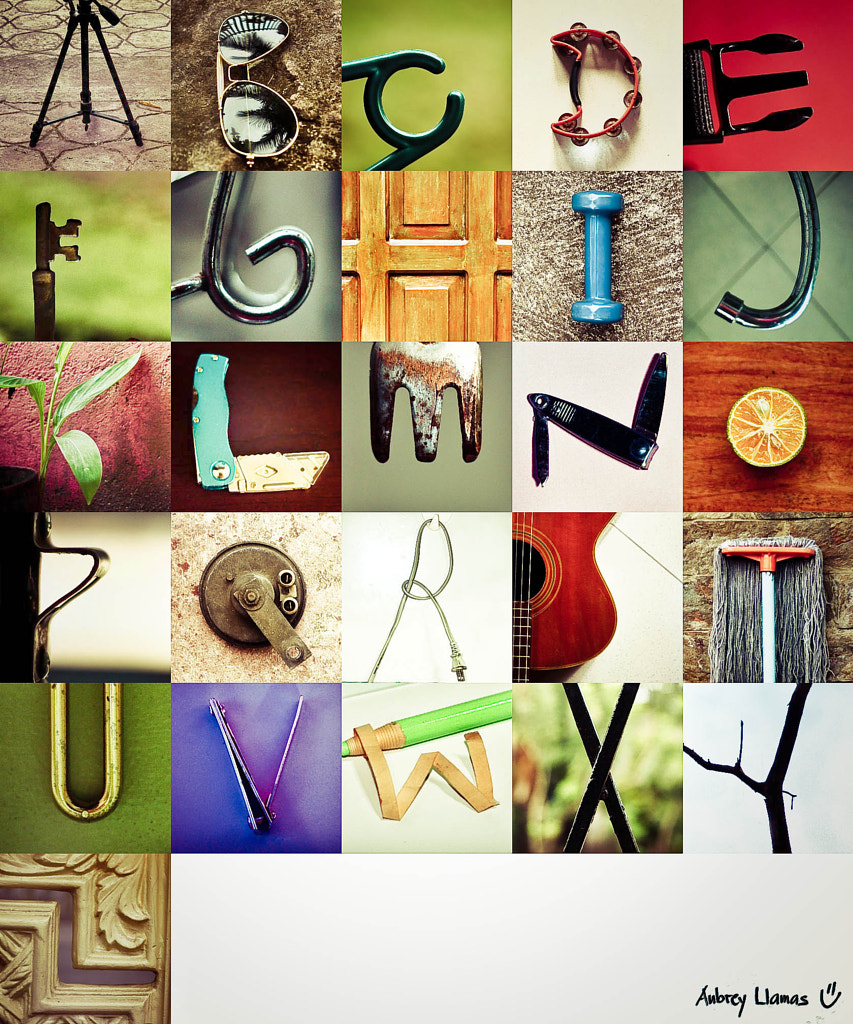 A-Z. The Alphabet Project by Rocin Ll / 500px