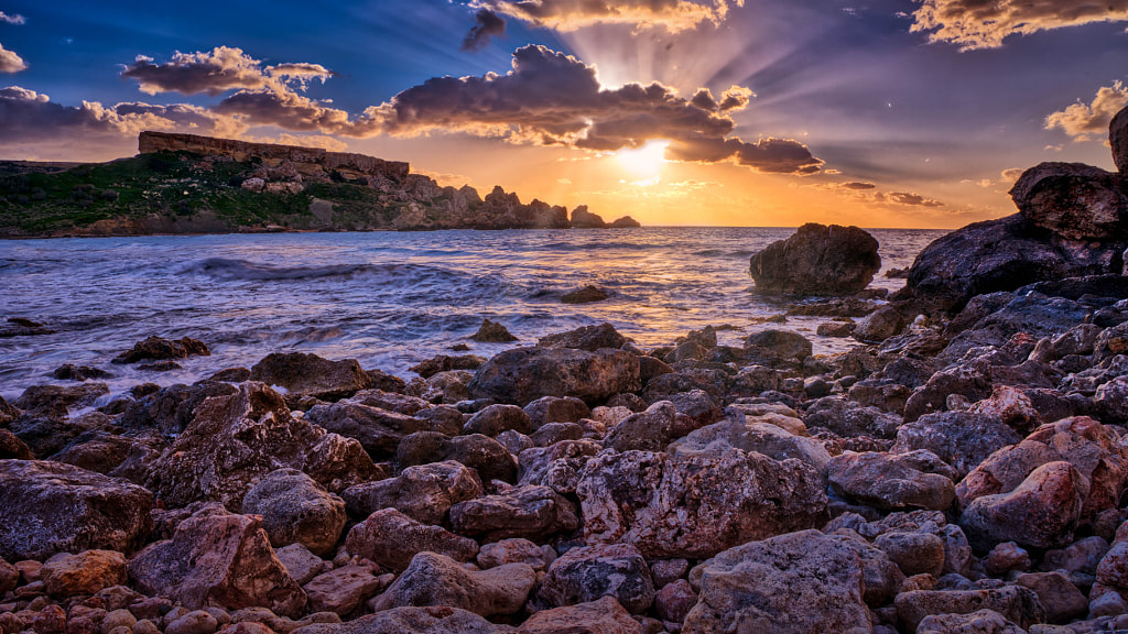 Just a sunset like any other... by Adrian Meli / 500px